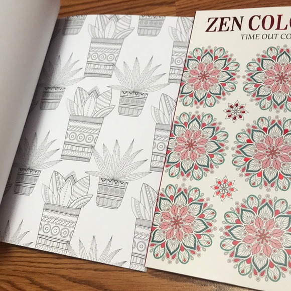 Zen Colouring | Other | Zen Colouring Adult Coloring Books | Poshmark